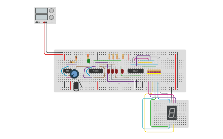 Circuit Design 555 Timer Binary To 7 Segment Tinkercad 9673