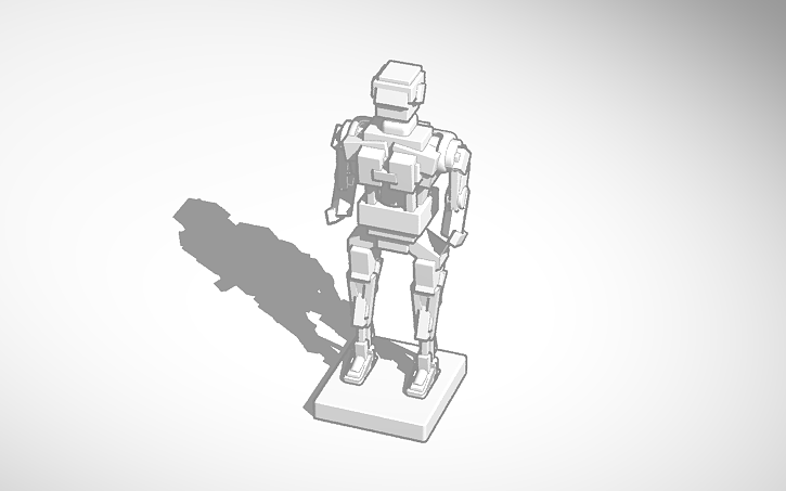 3D design Robot Figure | Tinkercad