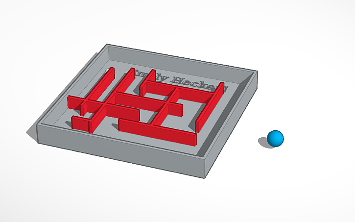 3D design Marble Maze | Tinkercad