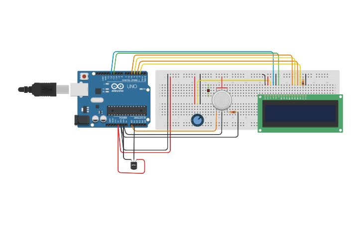 Circuit Design Transformer Health Simulation Tinkercad