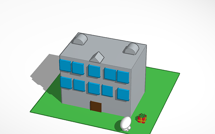 3D design building | Tinkercad