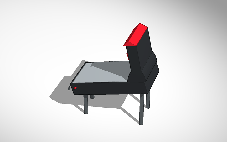 3D design ACDC Pinball machine - Tinkercad
