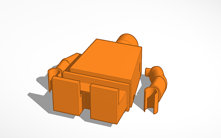 3D design lego man - Tinkercad