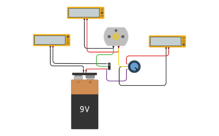 Circuit design simple circuit - Tinkercad