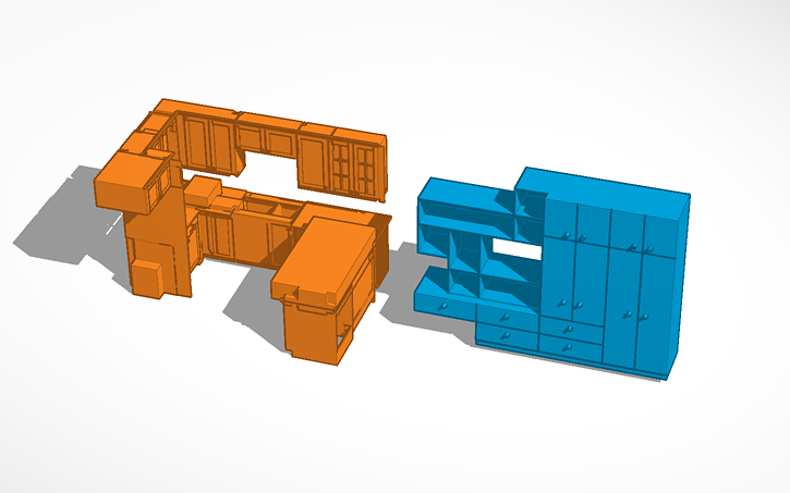 3D design Cabinet - Tinkercad