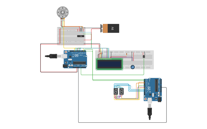 Circuit design Lab 2 bai 2 | Tinkercad
