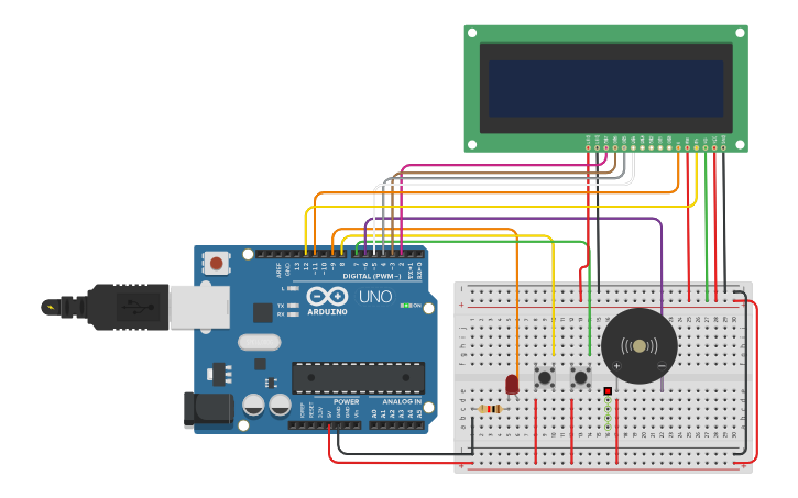 Circuit design Codificacion Codigo Morse - Tinkercad