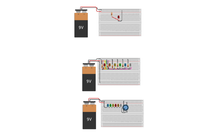Circuit design Switches - Tinkercad