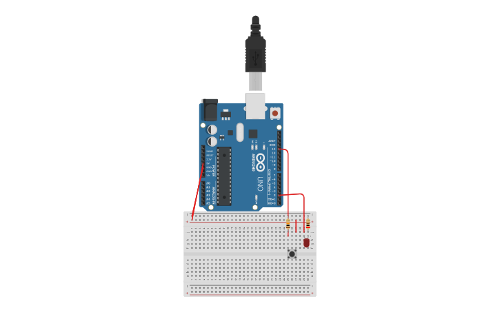 Circuit Design Digital Read Serial Tinkercad