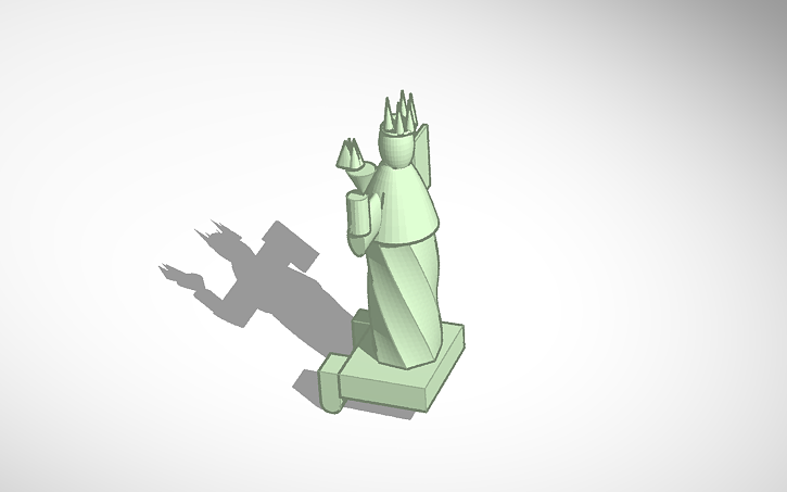 3D design Subterranean Statue | Tinkercad