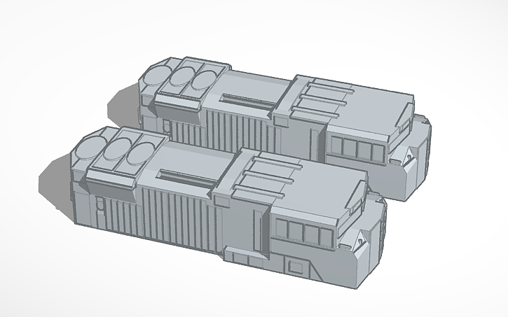 3D design Trackmaster SD70ACE - Tinkercad