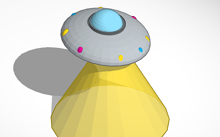 3D design meme UFO | Tinkercad