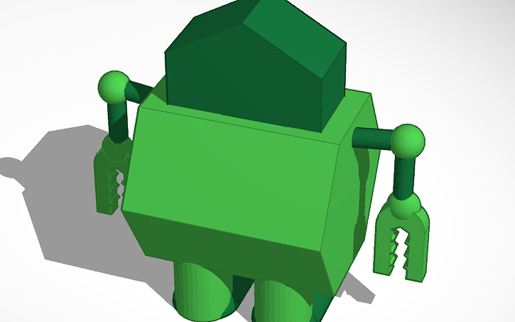 3D design Greenbot | Tinkercad