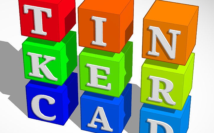 3D design Logo De Tinkercad - Tinkercad