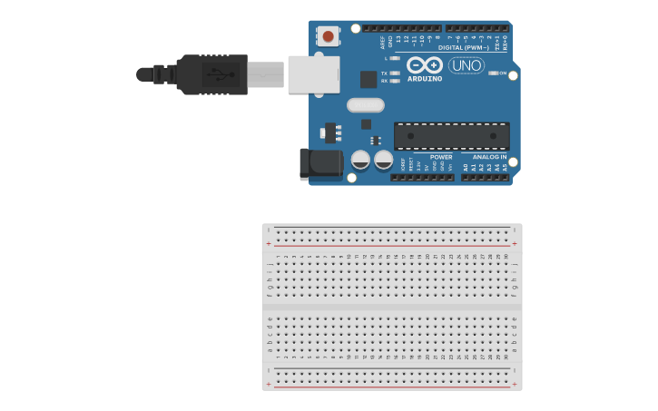 Circuit design Lector de tarjetas para acceso - Tinkercad
