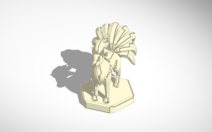 3D design Ninetails | Tinkercad