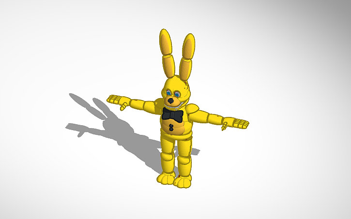 3D design ITP spring bonnie - Tinkercad