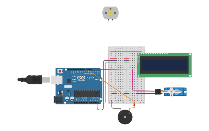 Circuit design Shiny Duup - Tinkercad