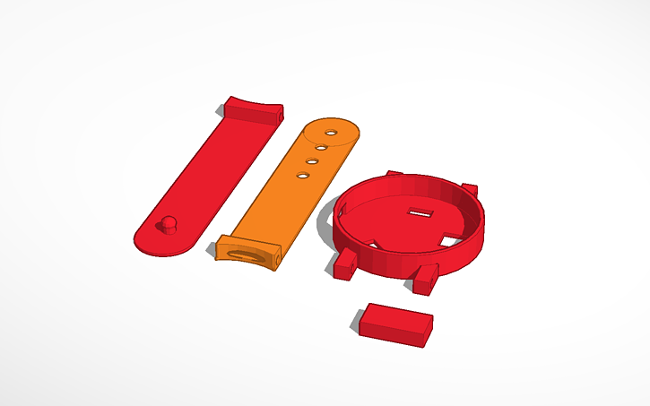 3D design Ada-NeoGeo-watch-case - Tinkercad