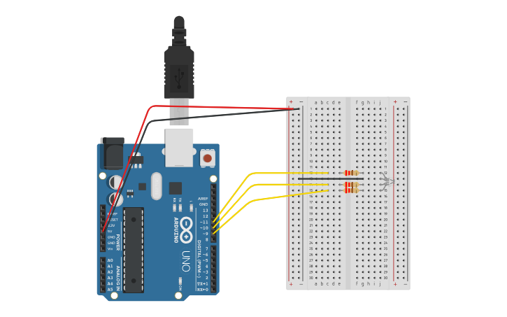 Circuit Design Assignment 4 Tinkercad