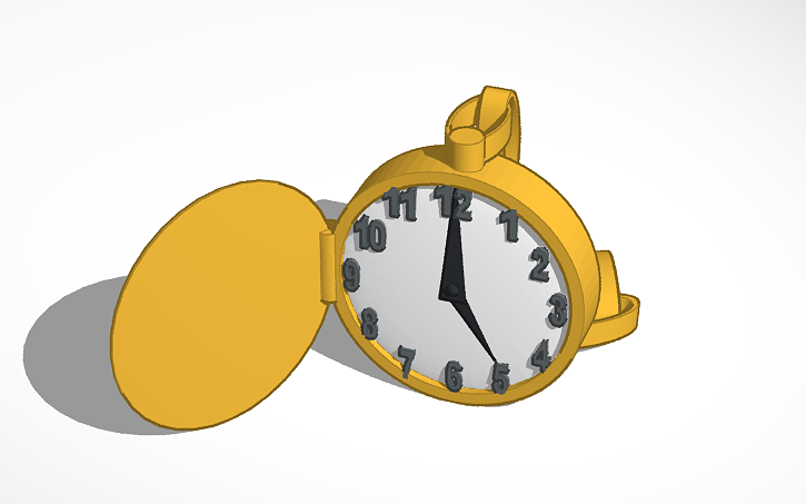 3D design Watch - Tinkercad