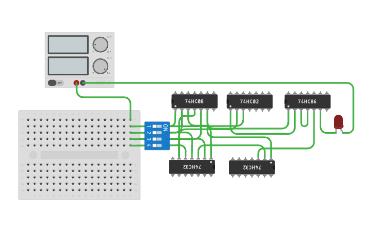 Circuit Design Combinational Logic Tinkercad