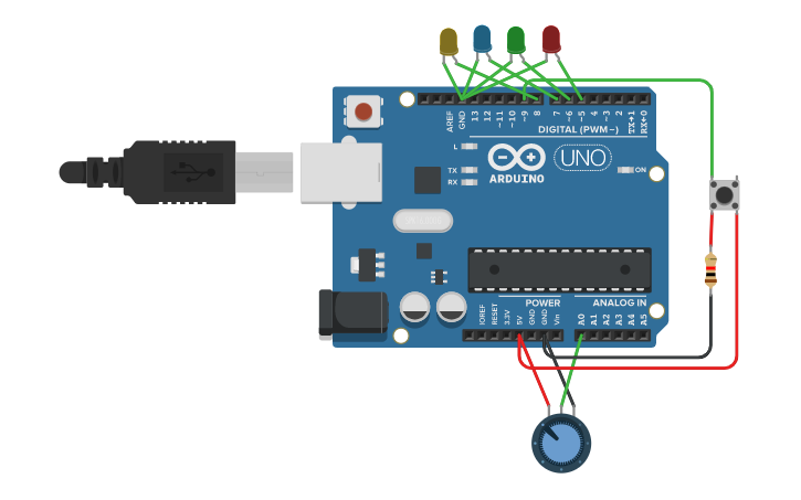 Circuit design rich shield - Tinkercad