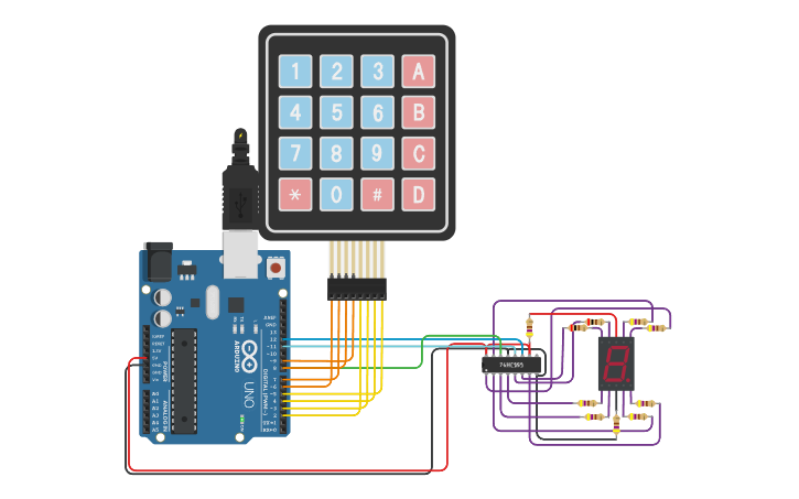 Circuit design LAB 6 - Tinkercad