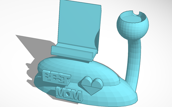3D design Mom gift - Tinkercad