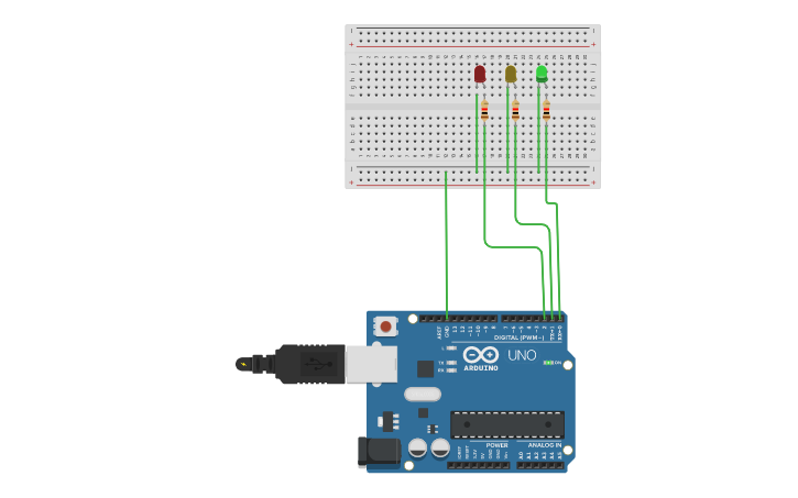 Circuit Design Embedded Lab Experiment 1 Task 1 Tinkercad