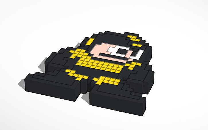 3D design mega man | Tinkercad