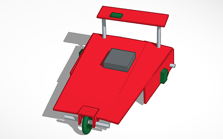 3D design Dragster 3D Model | Tinkercad