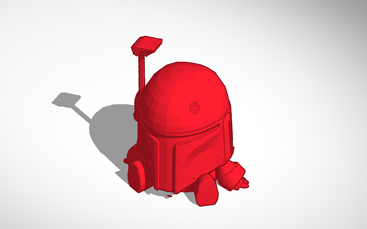3D design Boba Fett Articulated Toy - Tinkercad
