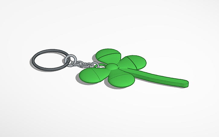 3D design Copy of Keychain - Tinkercad