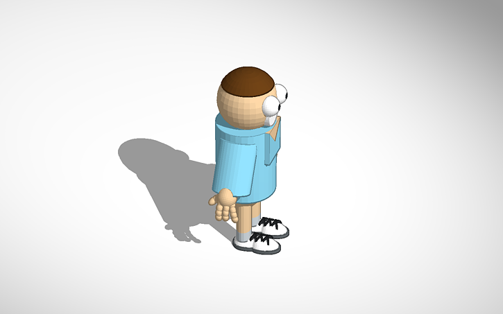 3D design Boy - Tinkercad