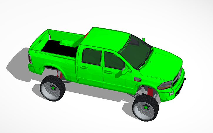 3D design Dodge Ram - Tinkercad