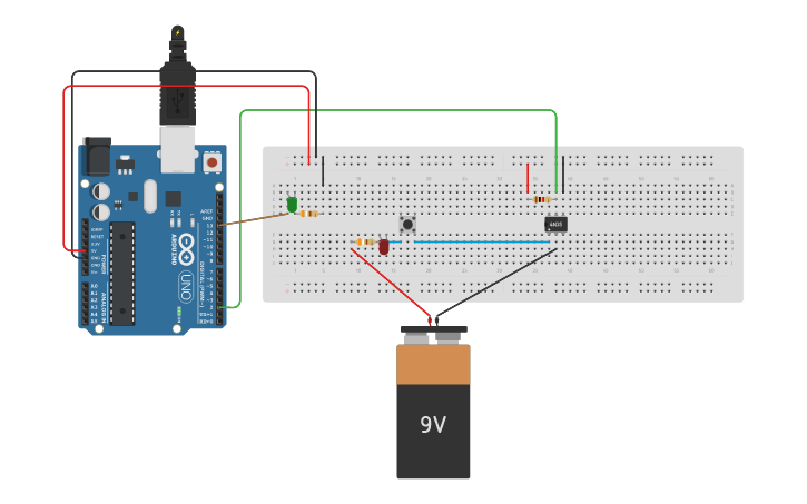 Circuit Design Optoisolatore Collegato Ad Arduino Tinkercad