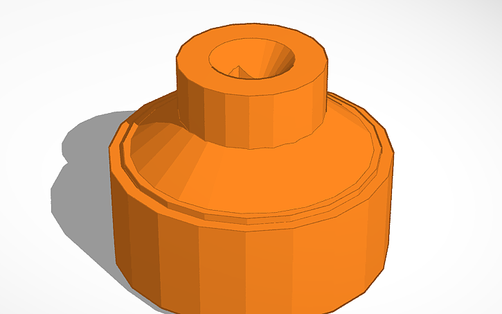 3D design radio knob monte carlo 1981 v1 prototype - Tinkercad