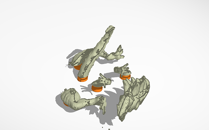 3D design bandai zilla jr - Tinkercad