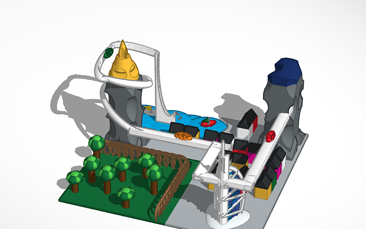 3D design MODERN CITY | Tinkercad