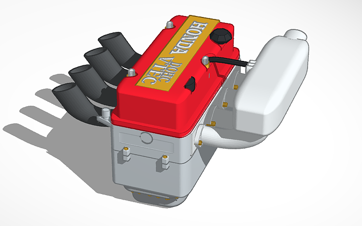 3D design F22c1 HONDA S2000 ENGINE | Tinkercad