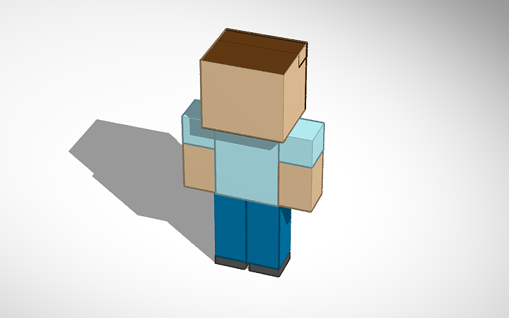 3D design Steve - Tinkercad