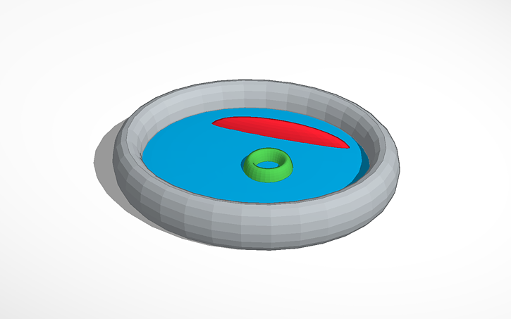 3D design Swimming pool - Tinkercad