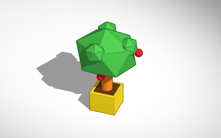 3D design tree - Tinkercad