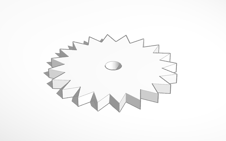 3D design Battery Buggy Gear | Tinkercad