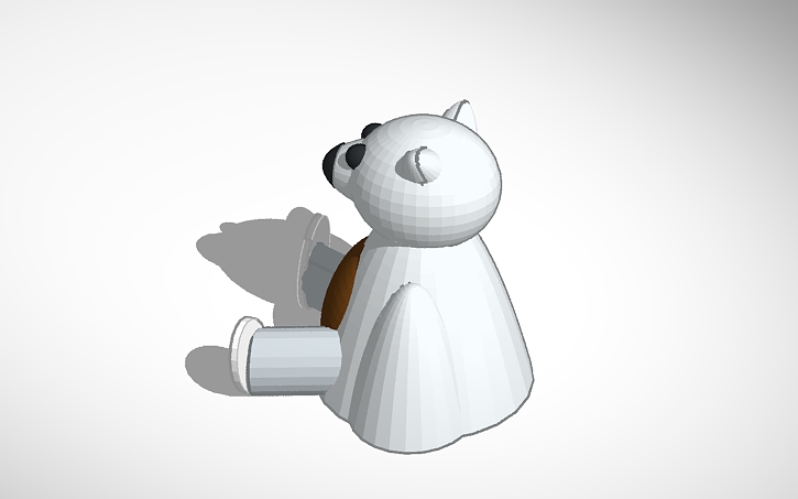 3D design Teddy bear | Tinkercad