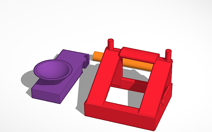3D design Aidan's ball launcher | Tinkercad