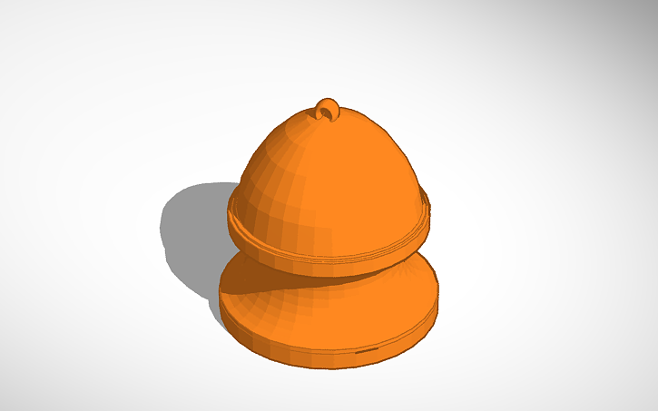 3D design Christmas Bell | Tinkercad