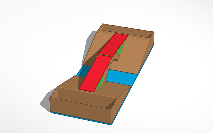 3D design TOY BRIDGE - Tinkercad