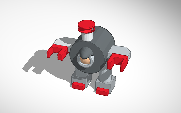 3D design mecha - Tinkercad